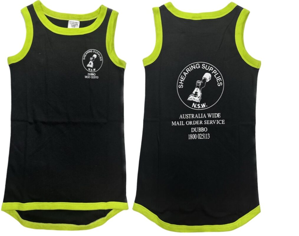 Kids Summer Singlets - Shearing Supplies