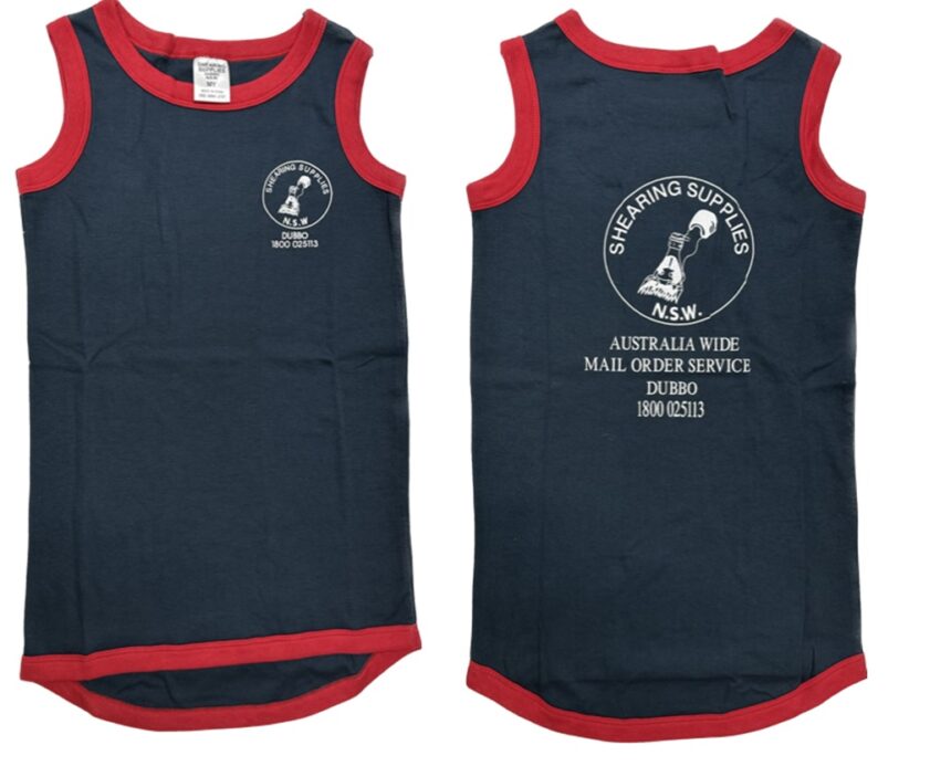 Kids Summer Singlets - Shearing Supplies