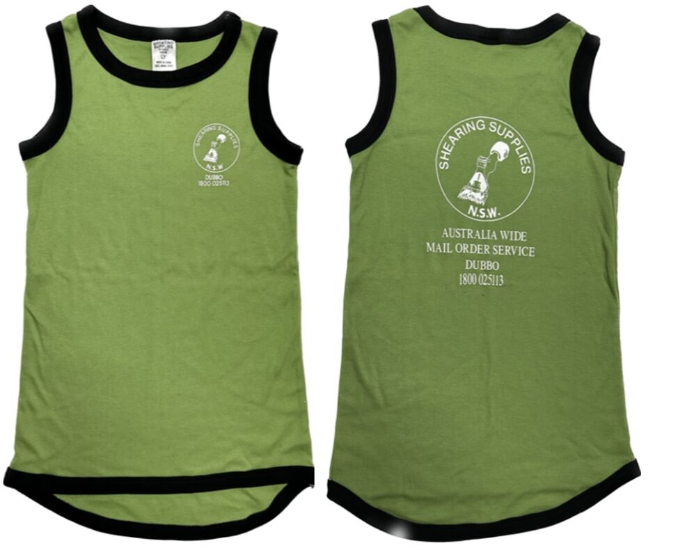 Kids Summer Singlets - Shearing Supplies