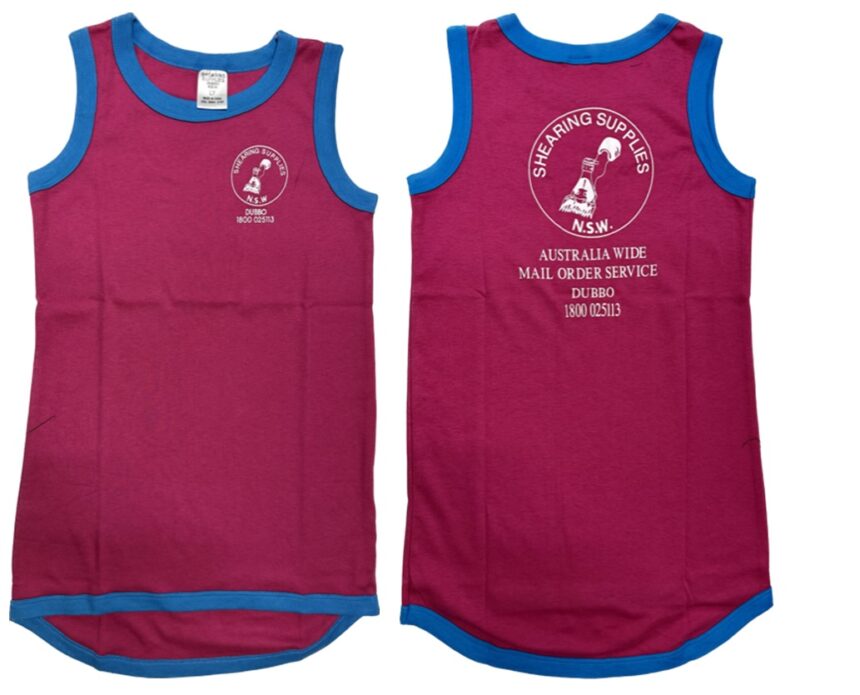 Kids Summer Singlets - Shearing Supplies