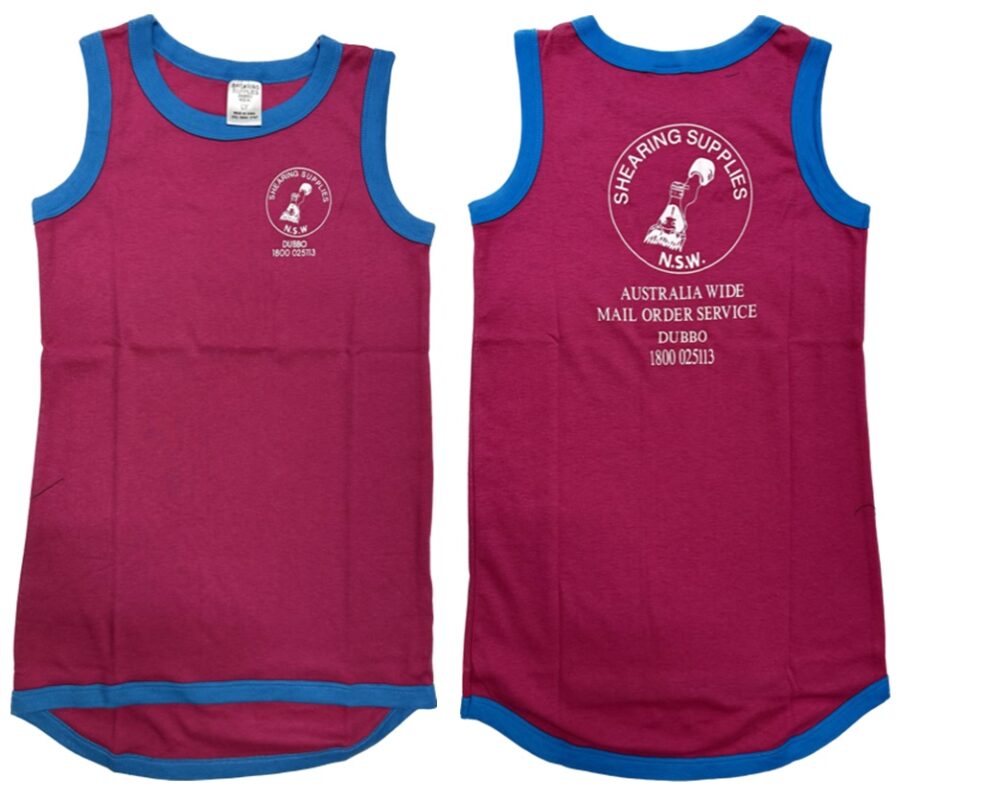 Kids Summer Singlets - Shearing Supplies