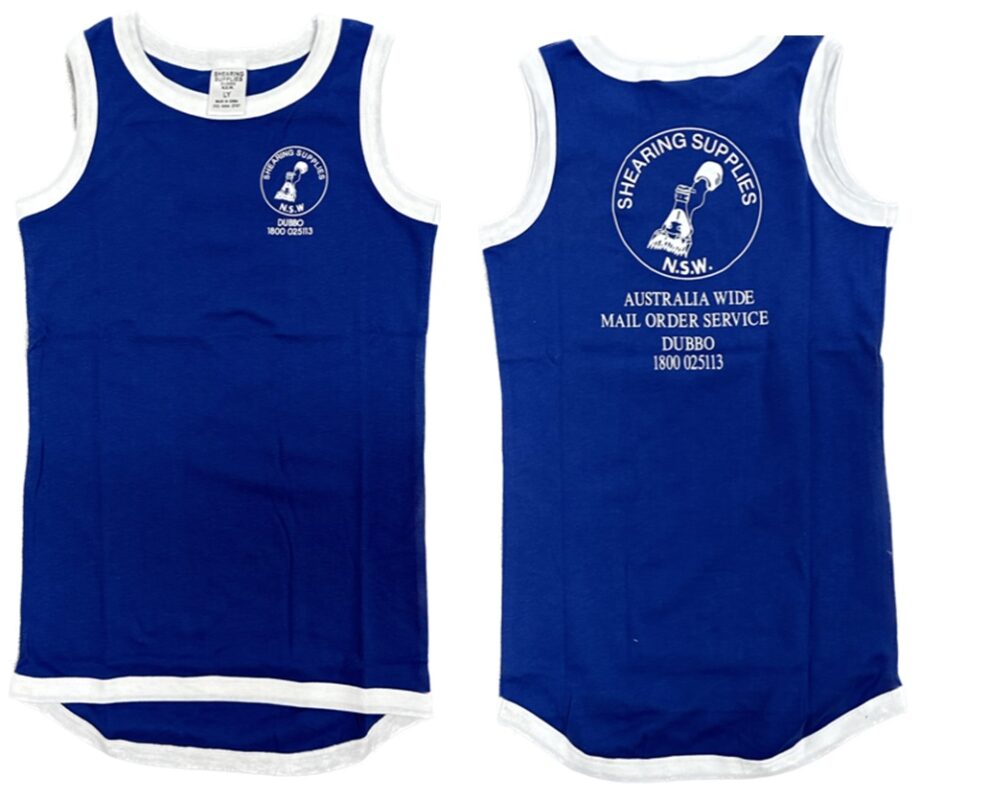 Kids Summer Singlets - Shearing Supplies